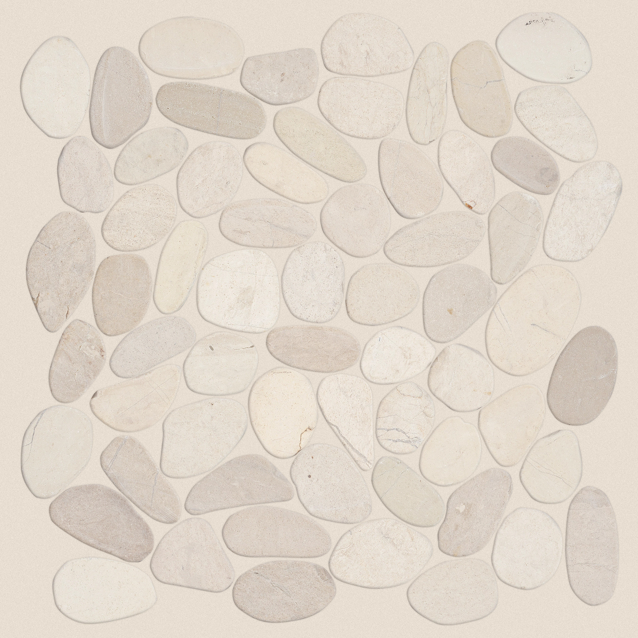 river_rock_sliced_mosaic - serenity | ceramics | tgl64-00111 | Shaw ...