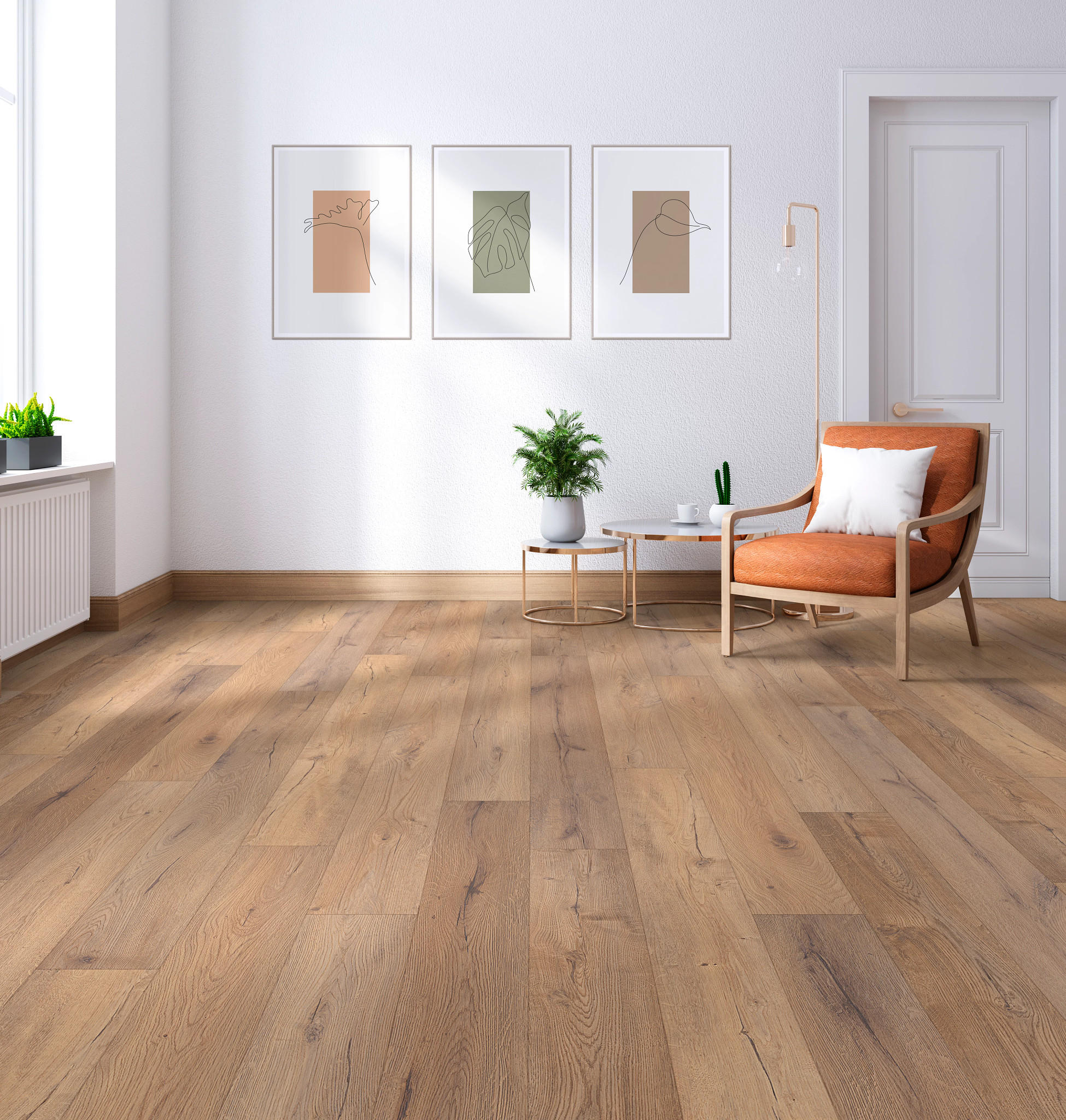 Sand Dollar Oak Luxury Vinyl Plank Flooring | COREtec
