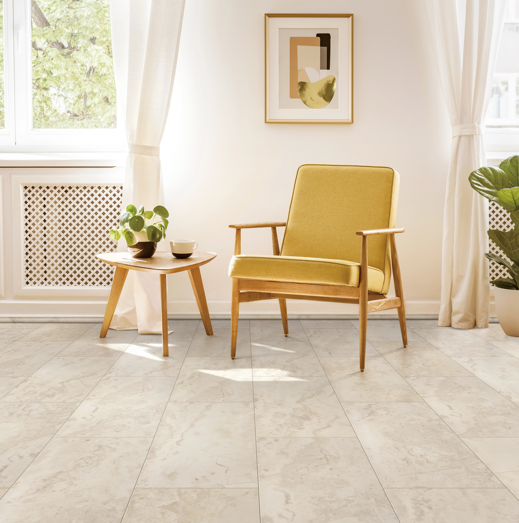 COREtec Tile - Classic Travertine
