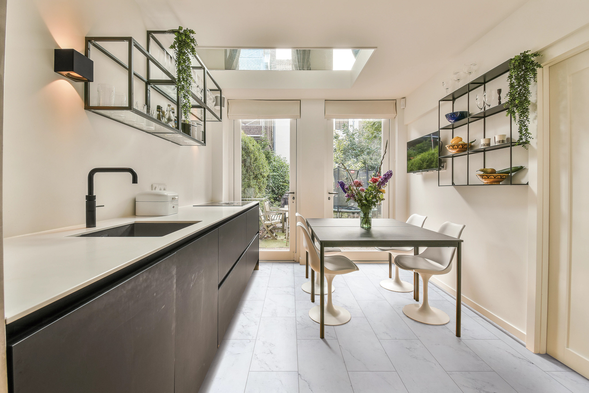 COREtec Tile - Bianco Marble - New Arrival